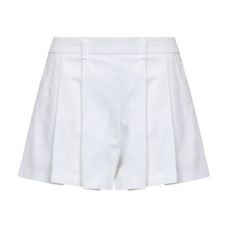 Blanca Vita Seltz Falten-Shorts - - Shorts - Damen - Wei&szlig; - M