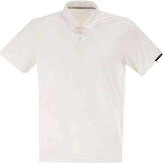 Roberto Ricci Design Rrd, Homme, Tops, Blanc, Taille: M Polo Logo Oxford