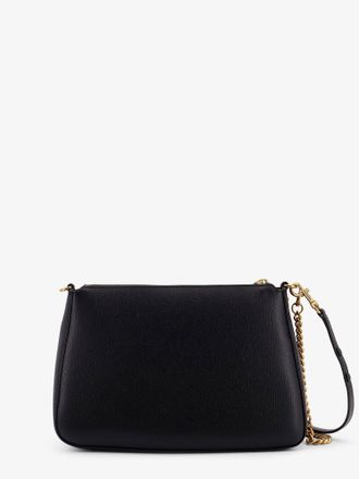 Tory Burch Womens Shoulder Bag Perry Leather Black