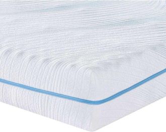 vidaXL Matratze Weiß 100 x 200 cm der Schaum Vidaxl