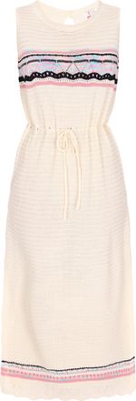 Izia Kleid Frauen cremewei&szlig; mehrfarbig