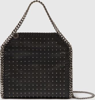 Stella McCartney Limited-Edition Falabella Star Studs Mini Tote Bag, Woman, Black