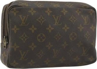Louis Vuitton Pre-owned Toile sacs-louis-vuitton - Femme - Pre-owned - Brun - Taille: ONE Size