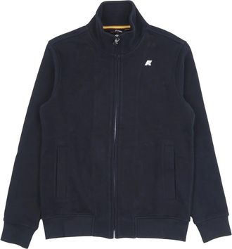 K-Way Homme, Sweatshirts et sweats &agrave; capuche, Bleu, Taille: M Zip-through