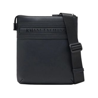 A|X Armani Exchange Sac bandouli&egrave;re avec logo sur le devant - Homme - Sacs - Noir - Taille: ONE Size