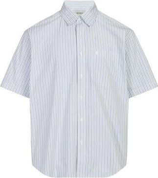 Carhartt Work in Progress Chemise ray&eacute; &agrave; manches courtes en coton