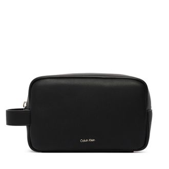 Calvin Klein Kosmetiktasche Calvin Klein Raised Dopp Kit LV04D1227G Schwarz