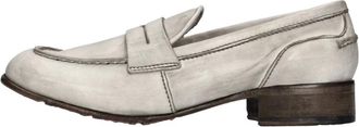 J.P. David Femme, Chaussures, Gris, Taille: 38 EU Mocassins en cuir