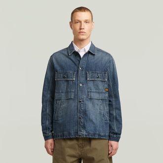 G-Star Mosa Overshirt - Mittelblau - Herren