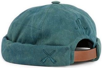 B&eacute;ton Cir&eacute; Chapeau brod&eacute; en coton