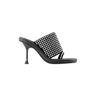 J.W.Anderson Femme, Chaussures, Noir, Taille: 40 EU Cuir sandales