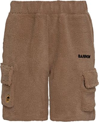 Barrow Barrow, Homme, Shorts, Brun, Taille: XS Fleece Cargo Shorts