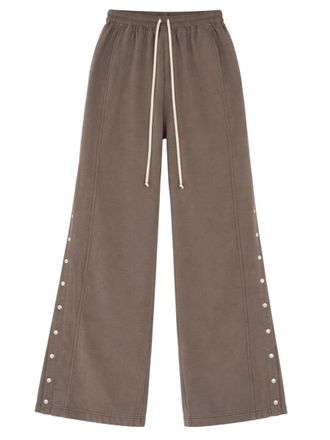 Rick Owens Cotton Trousers - Brown