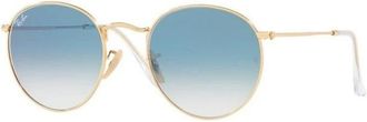 Ray-Ban Homme, Accessoires, Jaune, Taille: 50 MM Round Metal