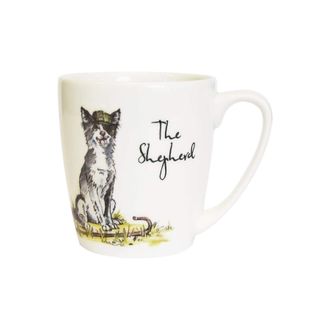 Churchill Land Pursuits Tier-Becher - Vintage Printed Sheepdog Tee Kaffeetasse - 300ml - Der Sch&auml;fer