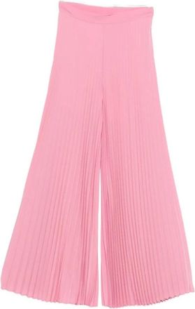 Twinset Femme, Pantalons, Rose, Taille: 38 FR Palazzo Pantalons