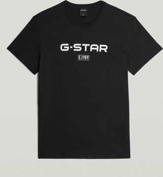 G-Star Chest Logo T-Shirt - Schwarz - Herren