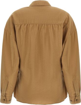 Christophe Lemaire Twisted Shirt - Camel