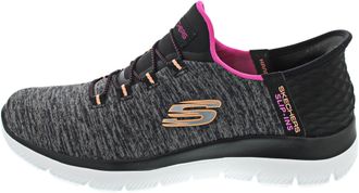 Skechers Summits - Dazzling Haze 149937-BKMT, Women Sneakers,Sports Shoes, Black, 38 EU