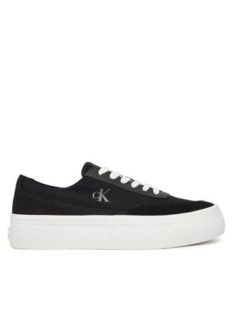 Calvin Klein Jeans Sneakers Vulc Flatform Low Cv Mix Mg YW0YW01770 Schwarz