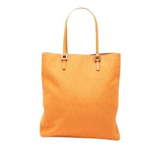 Fendi Pre-owned Vintage Canvas Tote Bag - - Pre-owned - Damen - Orange - ONE SIZE