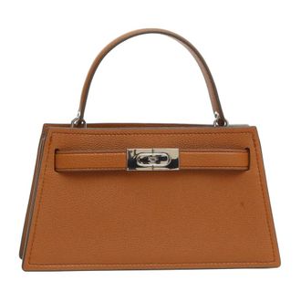 Tory Burch Mini Lee Radziwill Top-Handle Bag - - Bags - Damen - Braun - ONE SIZE