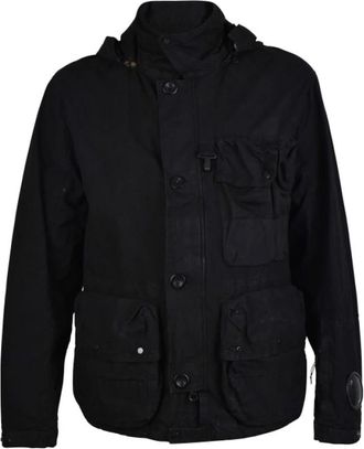 C.P. Company C.p. Company, Homme, Vestes, Noir, Taille: L Ba-Tic Goggle Jacket