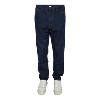 GCDS Gcds, Homme, Jeans, Bleu, Taille: W34 Pantalon en jean coupe droite