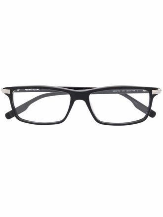 Montblanc Eckige MB0217O Brille - Schwarz