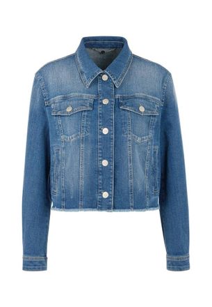 Marc Cain Damen Jeansjacke aus Baumwoll-Mix