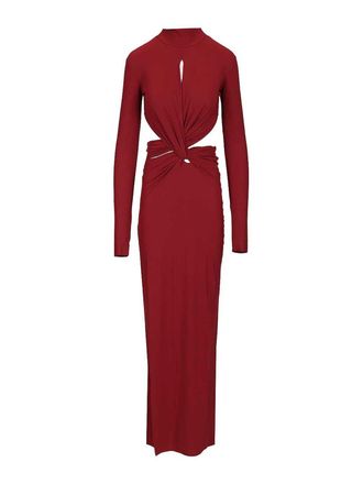Amazu&igrave;n Maxikleid - Dunkelrot