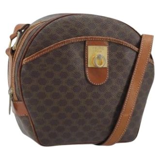 Celine Sac bandouli&egrave;re vintage Pre-owned - Femme - Pre-owned - Brun - Taille: ONE Size