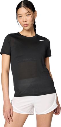 Nike Nike Damen Df Rlgd Ss T-Shirt, Black/White, XS