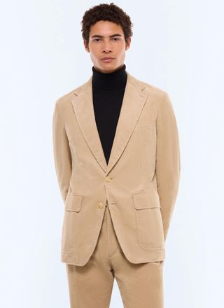 Fursac Veste droite en velours côtelé - Taille 44 - Homme