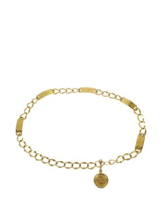 Chanel ceinture en chaîne à médaillon CC (années 1990-2000) - Or