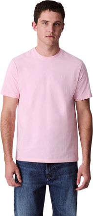 Calvin Klein Herren T-Shirt Kurzarm Smooth Solid Tee mit Rundhalsausschnitt, Rosa (Rose Shadow), XL