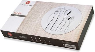 Carl Schmidt Sohn CS Kochsysteme 043278 Bestecke, Edelstahl, 30-teilig, silber, 38 x 28,3 x 4,40 cm