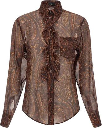 Etro Hemd - Braun