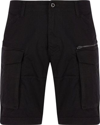 G-Star Raw Stoffshorts Rovic Zip D08566-5126-990 Schwarz Relaxed Fit