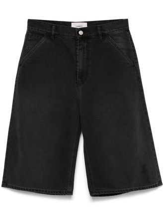 Coperni Klassische Jeans-Bermudas - Grau