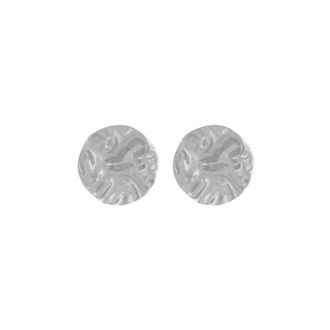 Dansk Copenhagen Unregelm&auml;&szlig;iger Kurven-Ohrring - - Accessories - Damen - Grau - ONE SIZE