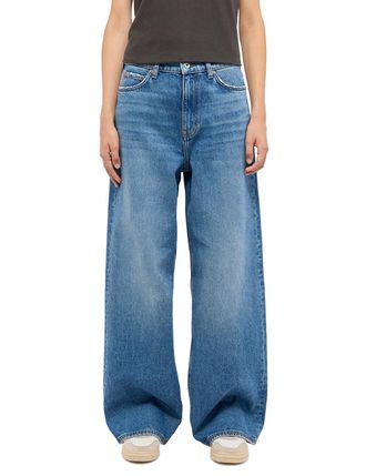Mustang Jeans Style Luise Wide Mittelblau 585