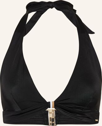 HUGO BOSS Neckholder-Bikini-Top Boss Codes schwarz