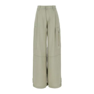 Ami Pantaloni - - Trousers - Damen - Gr&uuml;n - M