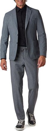 HUGO BOSS Herren Anzug blau Slim Fit