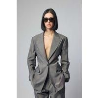 Frenken Case Waisted With Slit Jacket