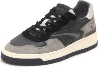 D.A.T.E. D.a.t.e., Homme, Chaussures, Noir, Taille: 45 EU Torneo Pure Vintage Calf