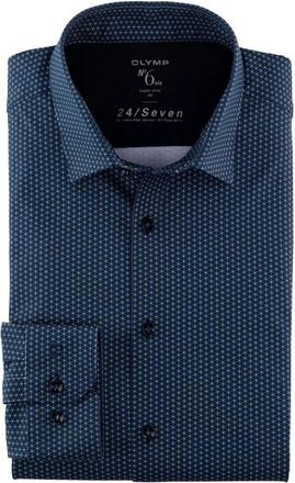 Olymp Olymp, Herren, Shirts, Blau, 4XLGröße