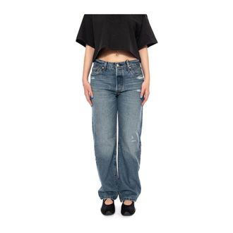 Levi's 501 90s Gerades Jeans - - Jeans - Damen - Blau - W27 L30