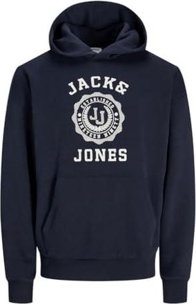 Jack & Jones Sweat à Capuche Jjvicto pour Homme, Mulch, S